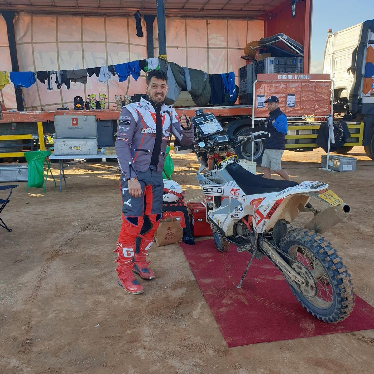 James Hillier Completes Dakar 2023 with dislocated collarbone! – Flexi ...