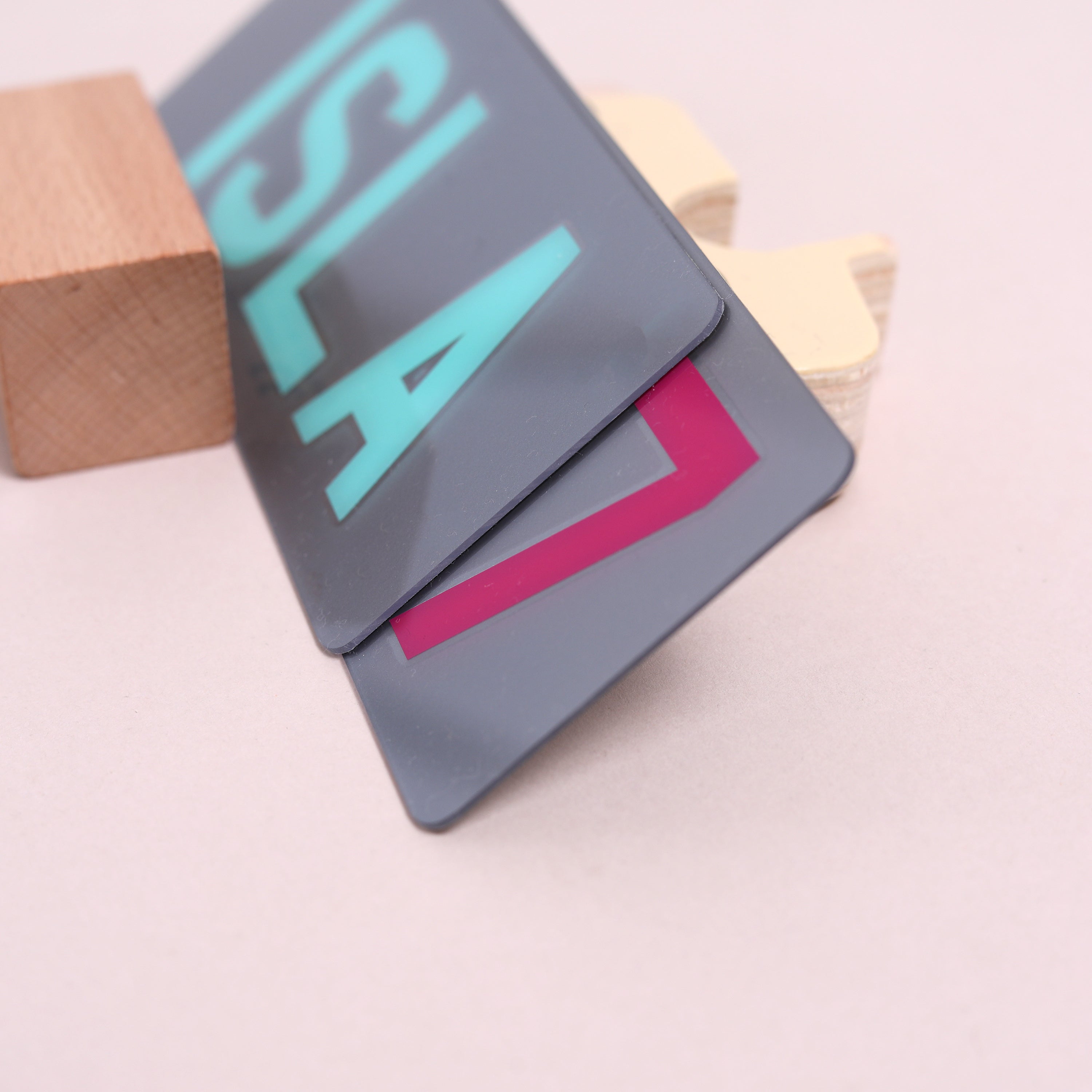 8x2" Personalised Kids Small Plastic Number Plate - Lots of Colour Opt ...